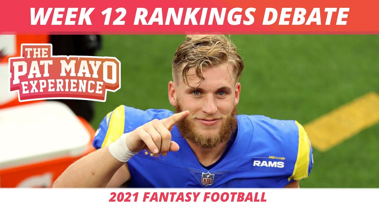 PME: 2021 Week 12 Rankings, Start, Sit, Sleepers, Debate | 2021 Fantasy ...