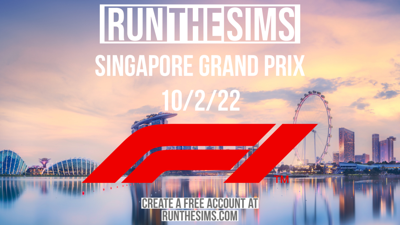 Formula 1 - Run The Sims